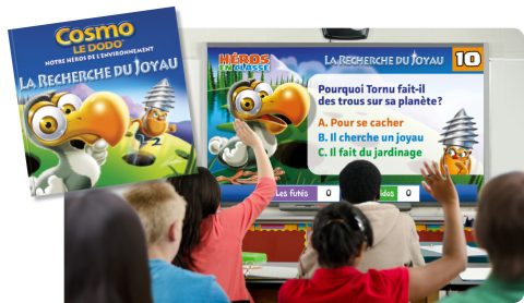 Programme de lecture Cosmo le dodo - Héros en classe
